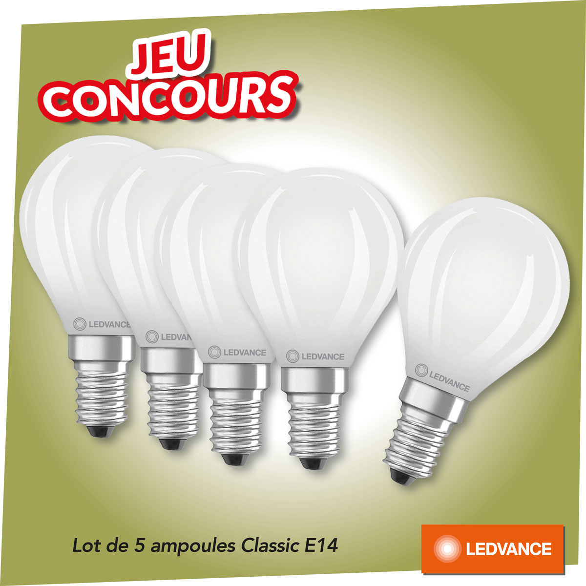 Inscription jeu concours LEDVANCE 2024 - le Club